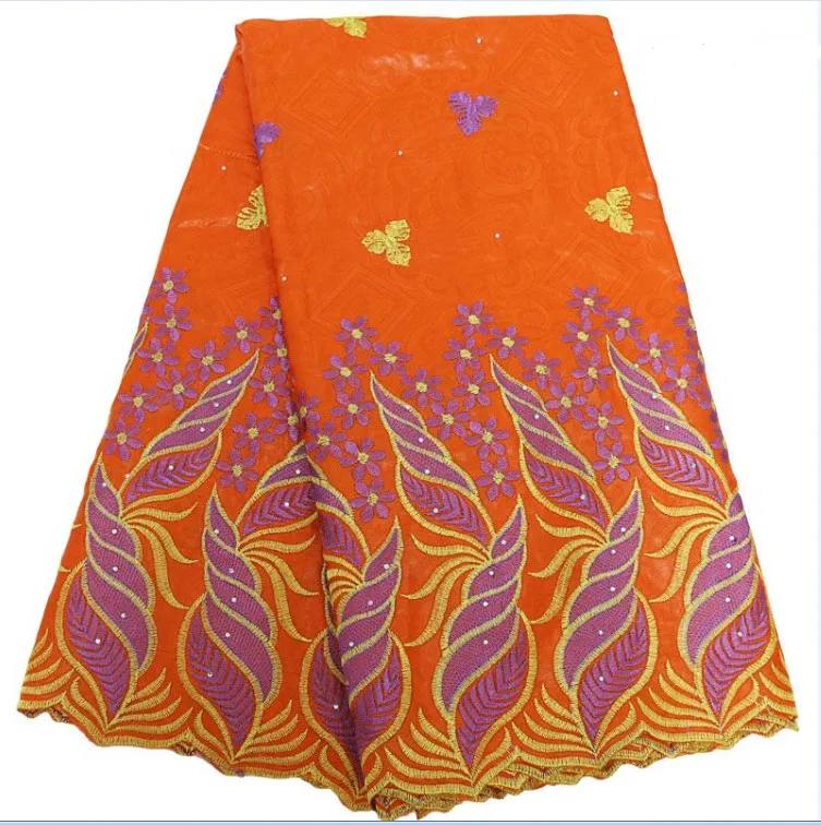 Novo Projeto Do Bordado Tecido de Renda Líquida Africano Bazin Riche ...