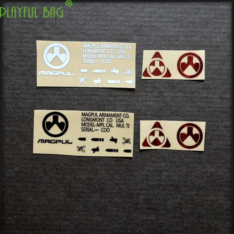 CS-Game-Sticker-MK18-toy-gel-ball-gun-lovers-Metal-waterproof-DIY ...