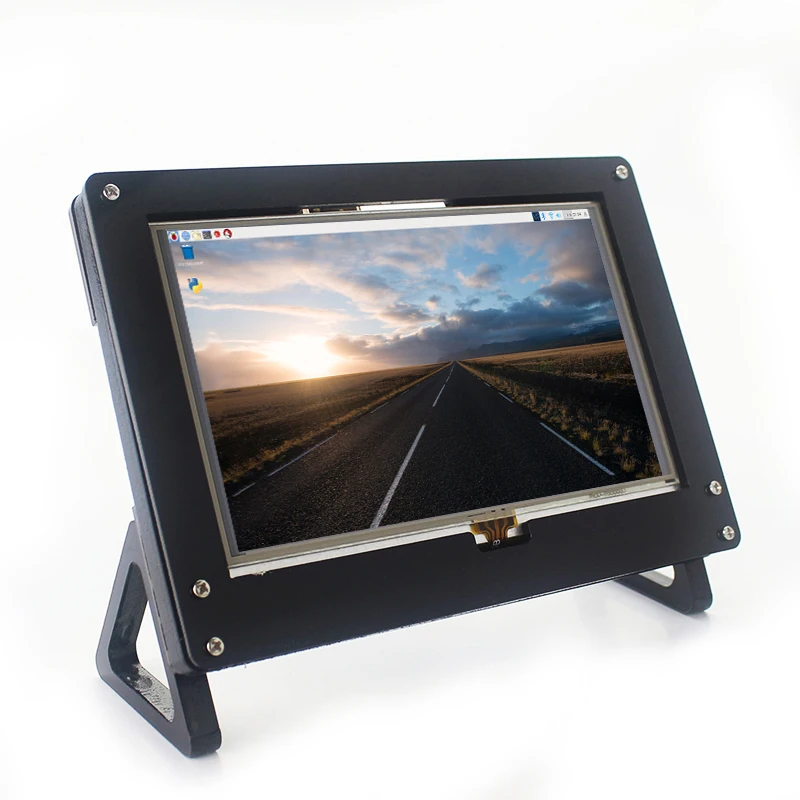 Raspberry Pi 3B LCD 5 inch Touch Screen 800*480 Display with Acrylic ...
