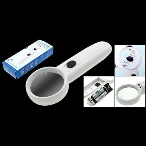 Best Selling 5x LED Switch Light up Hand held Magnifier Magntfying ...