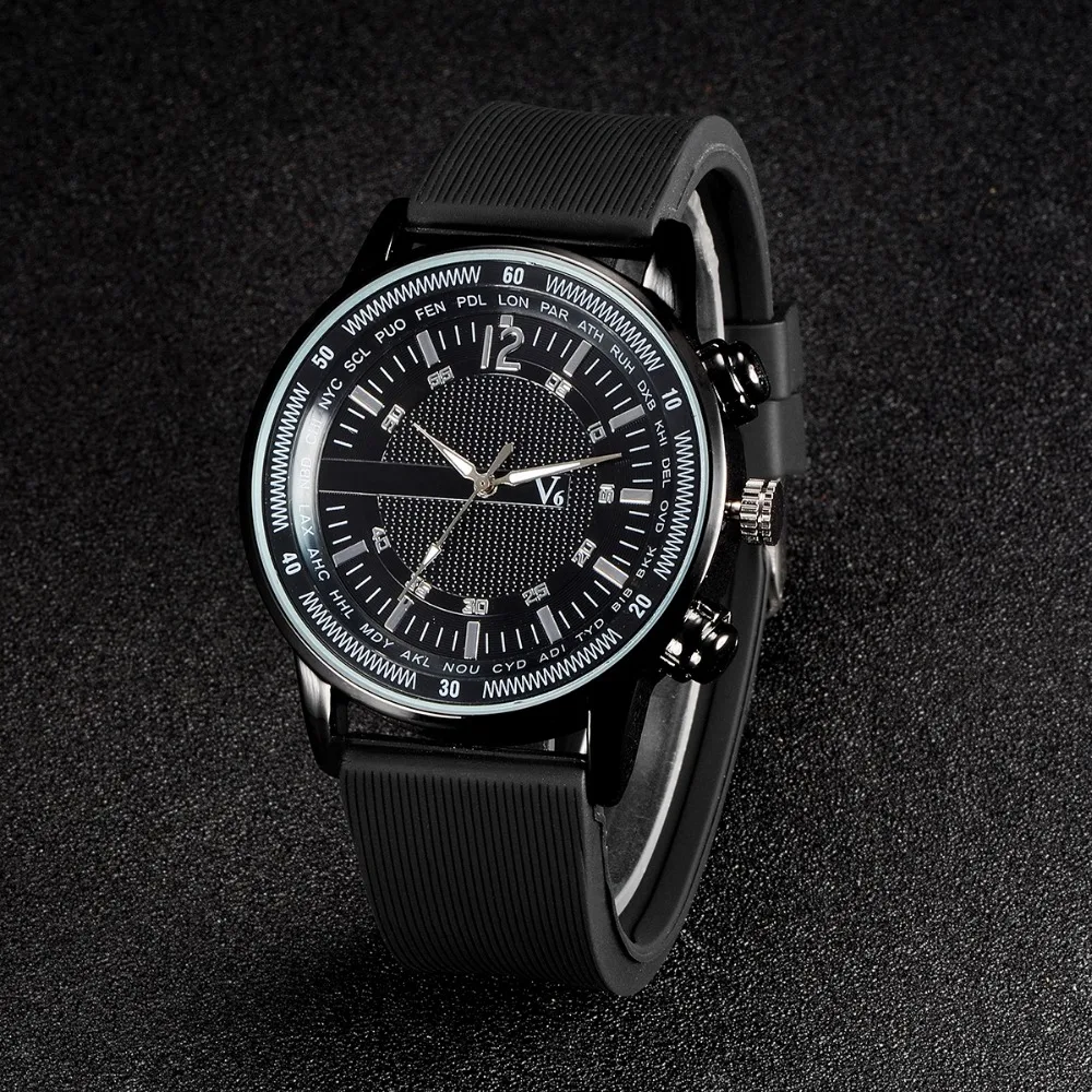 V6 Top Brand Men's Sport Watches Military Quartz Men's Watch Men Watch ...