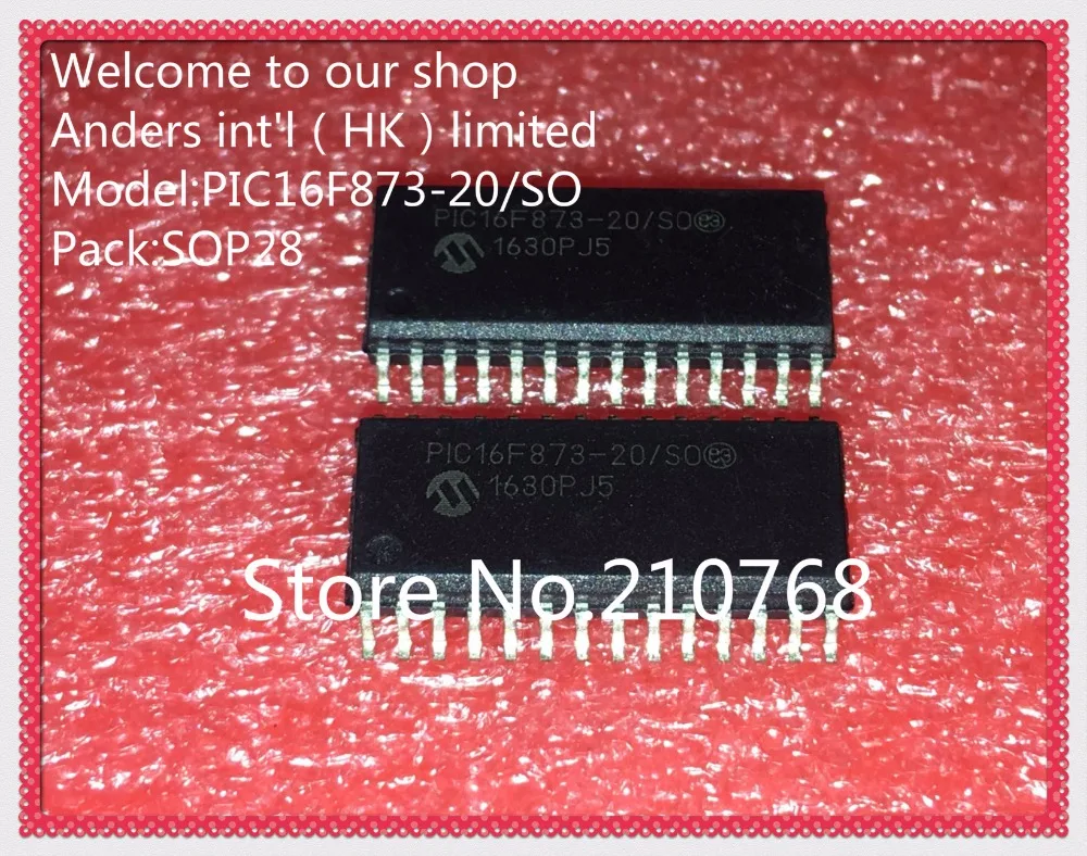 10pcs/lot PIC16F873 20/SO 16F873 20/SO PIC16F873 SOP28|microchip board ...