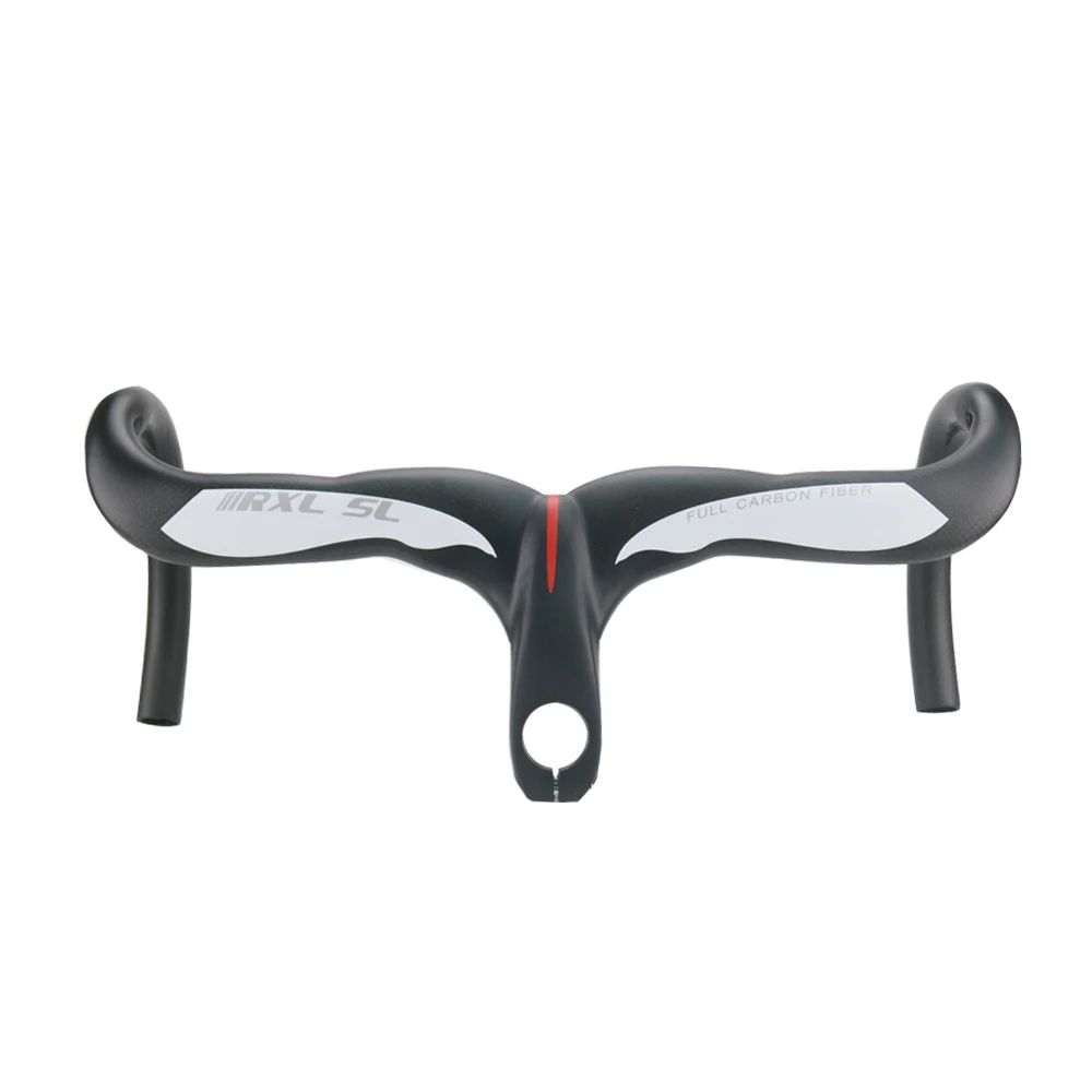 TOP RXL SL Road Bike Carbon handlebar With Stem 28.6mm 3K Matte/Glossy ...