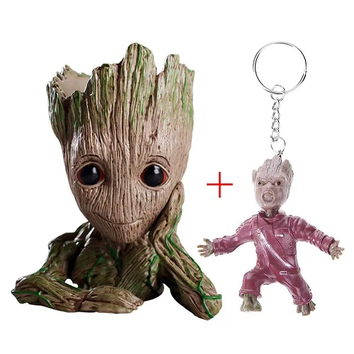 Купить малыш грут горшок плетеная корзина-горшок для цветов милые ...