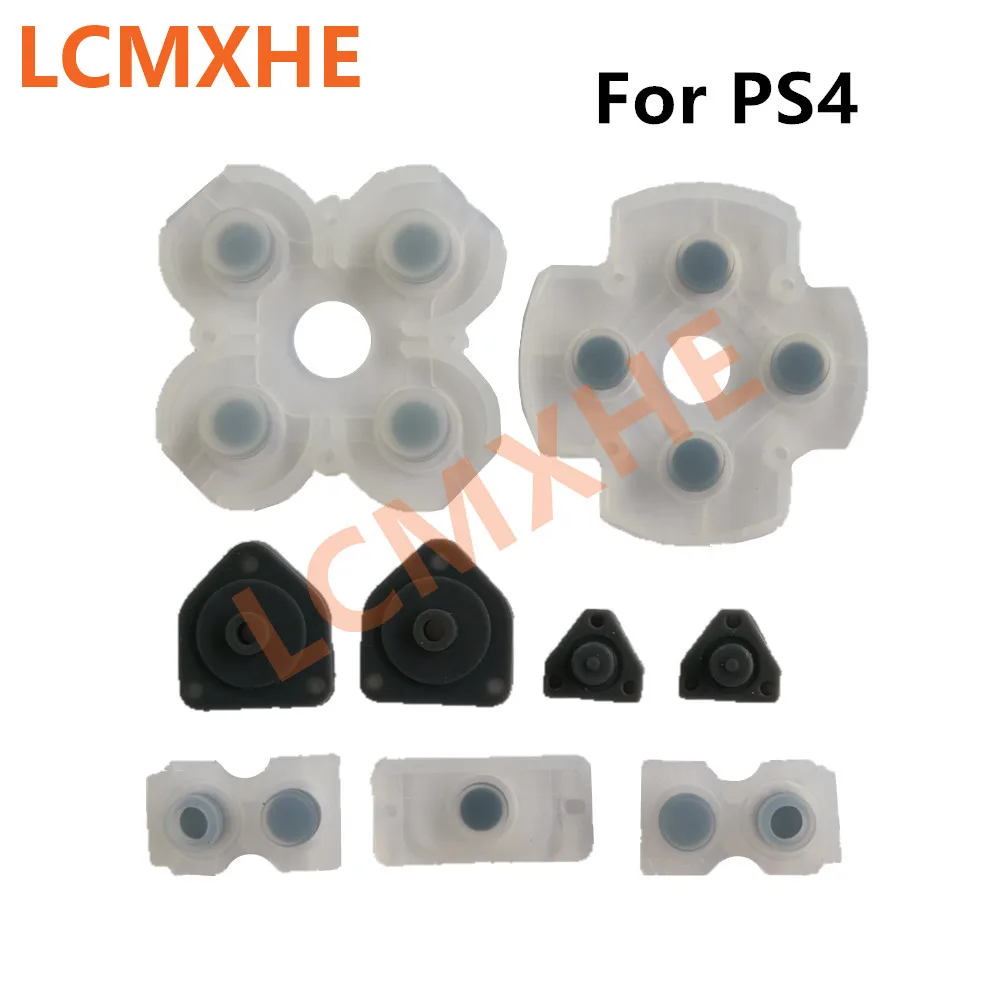 (100sets) For Ps4 Conductive Rubber Pad Conducting Silicon Buttons Kit ...