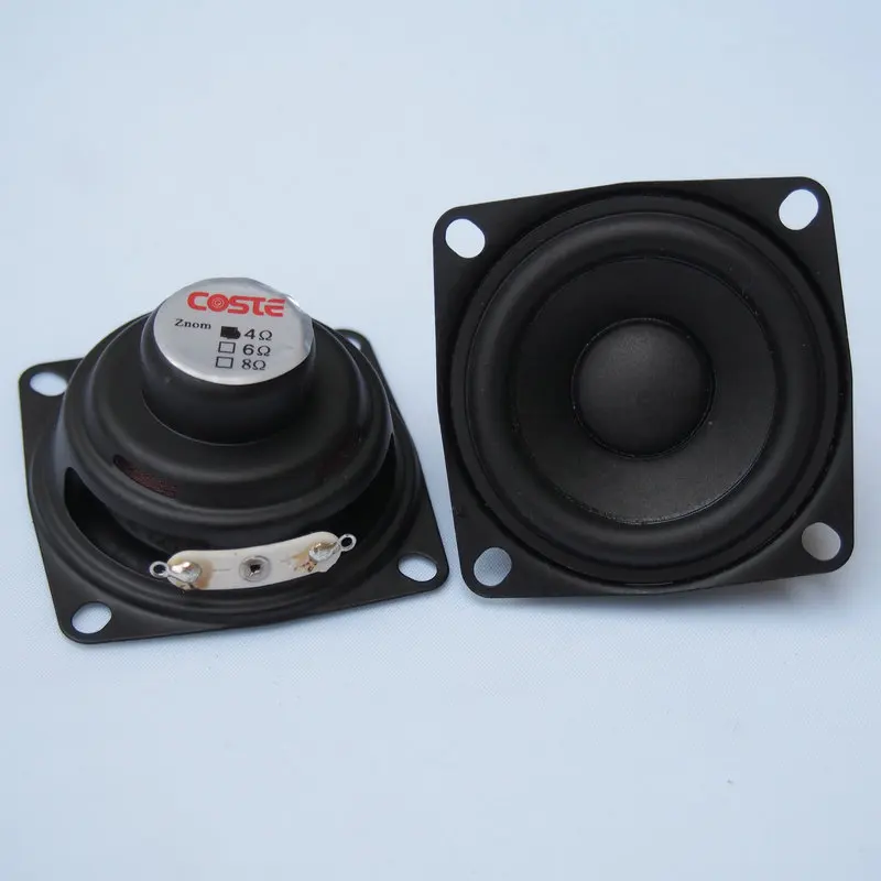 2pcs 2 Inch Hifi Full Frequency Neodymium Iron Boron 5w Wool Basin ...