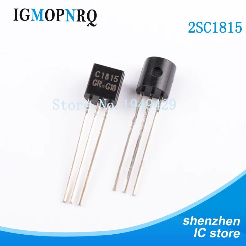 1000PCS 2SC1815GR 2SC1815 TO 92 C1815 Bipolar junction transistor (BJT ...