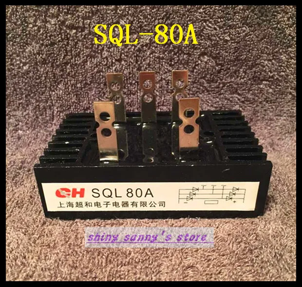1 peça sql80a ponte retificadora de diodo 3 fases 80a 1200v|bridge ...