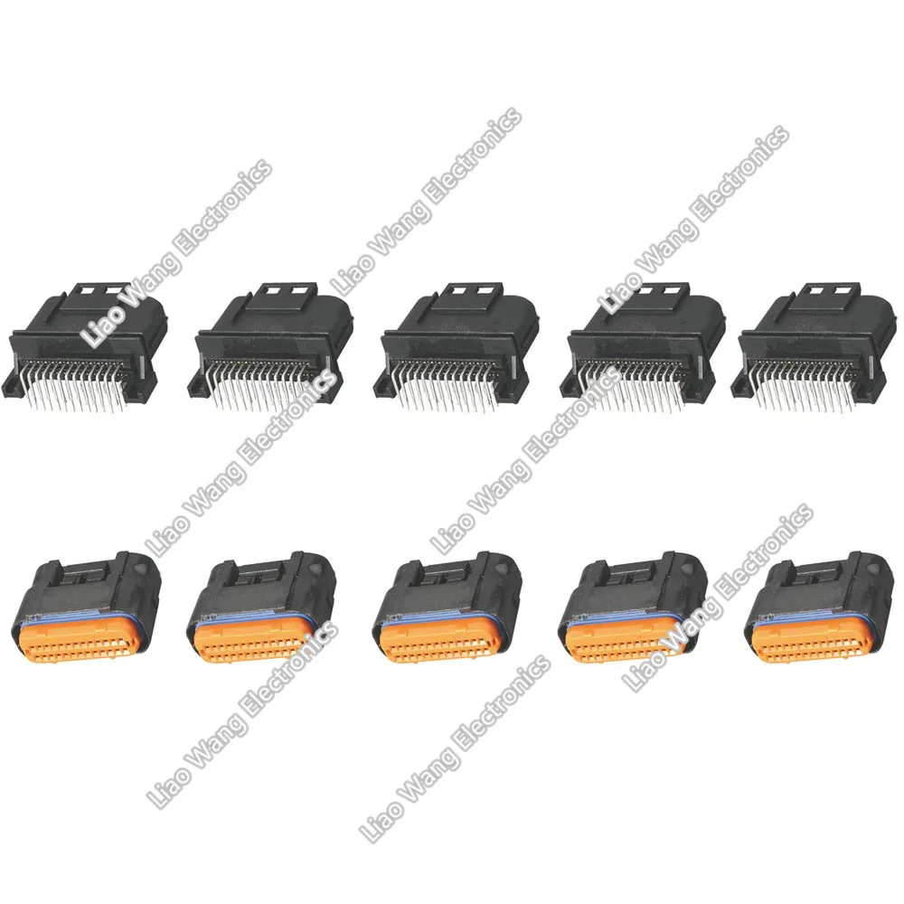 5 Sets 26 pin connector male and female set of replacement parts ...