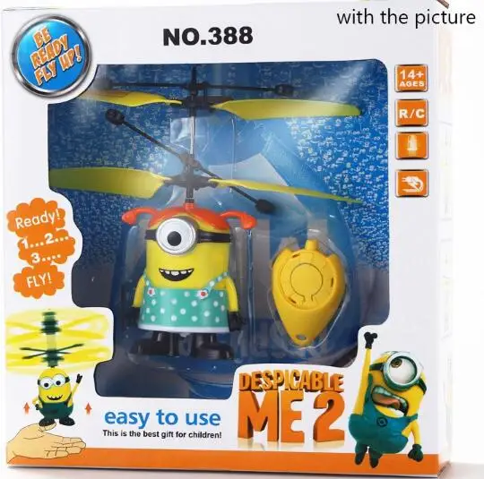Children's Toys Despicable Me Minions Remote Control Light Sensing ...