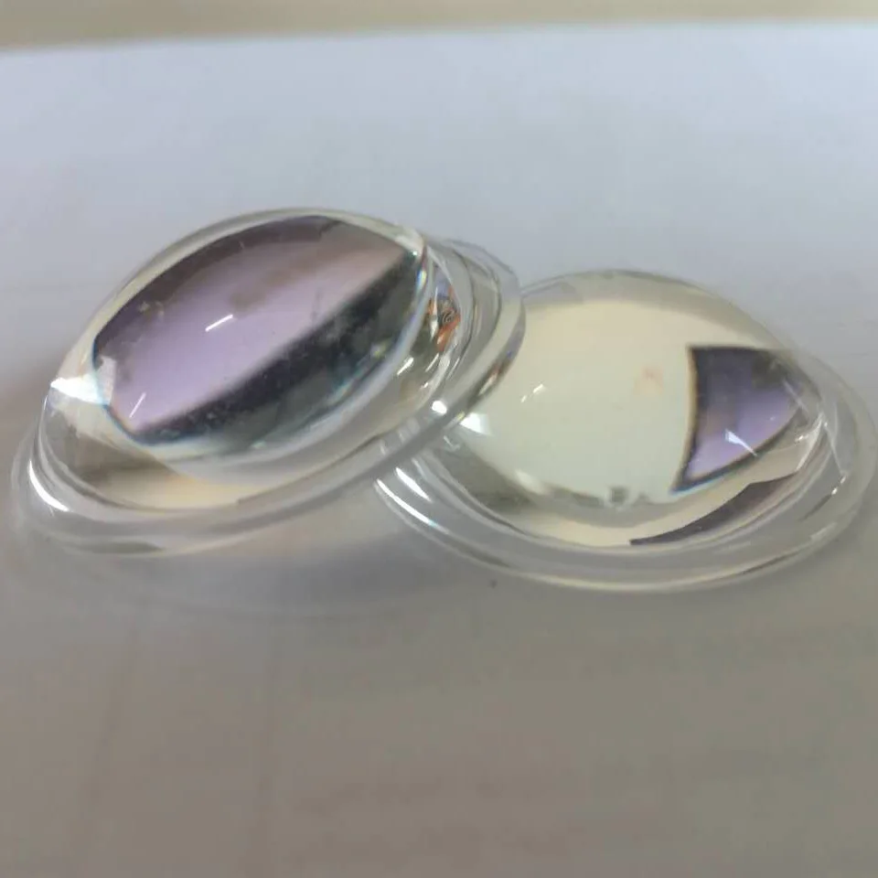 1PC 27.7mm Diameter Optical Acrylic Plastic Aspheric LED Focal Length ...