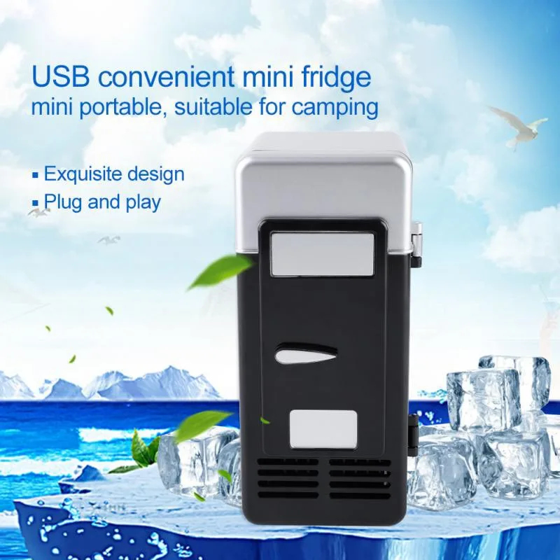 Настольный мини-холодильник с морозильной камерой, USB нагреватель ...