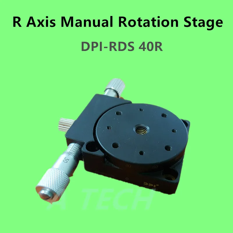 Manual R Axis Rotation Linear Stage, 40mm, Made in Korea, R Axis linear ...