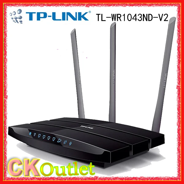 N Gigabit Router Brand New Tp- Link Tl- Wr1043nd - V2 450mbps Wireless ...
