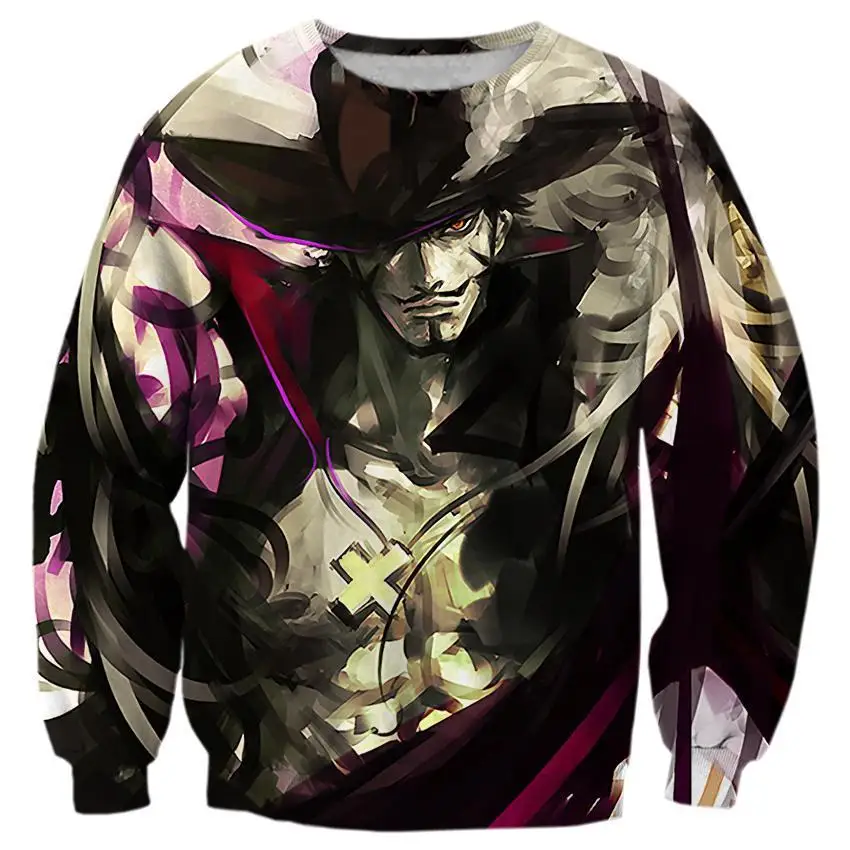 Hawk-Eye Mihawk Sweatshirts Pullover | One piece Merchandise | Up to 80 ...