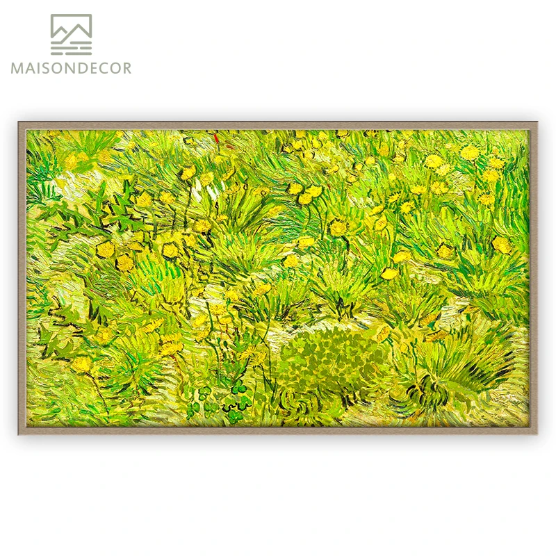 Famous Painter Vincent Van Gogh Oil Painting Replica A Field with ...