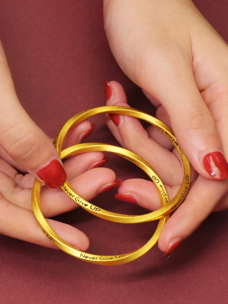 24k Solid Gold Bangles 2024 www.alhudapk
