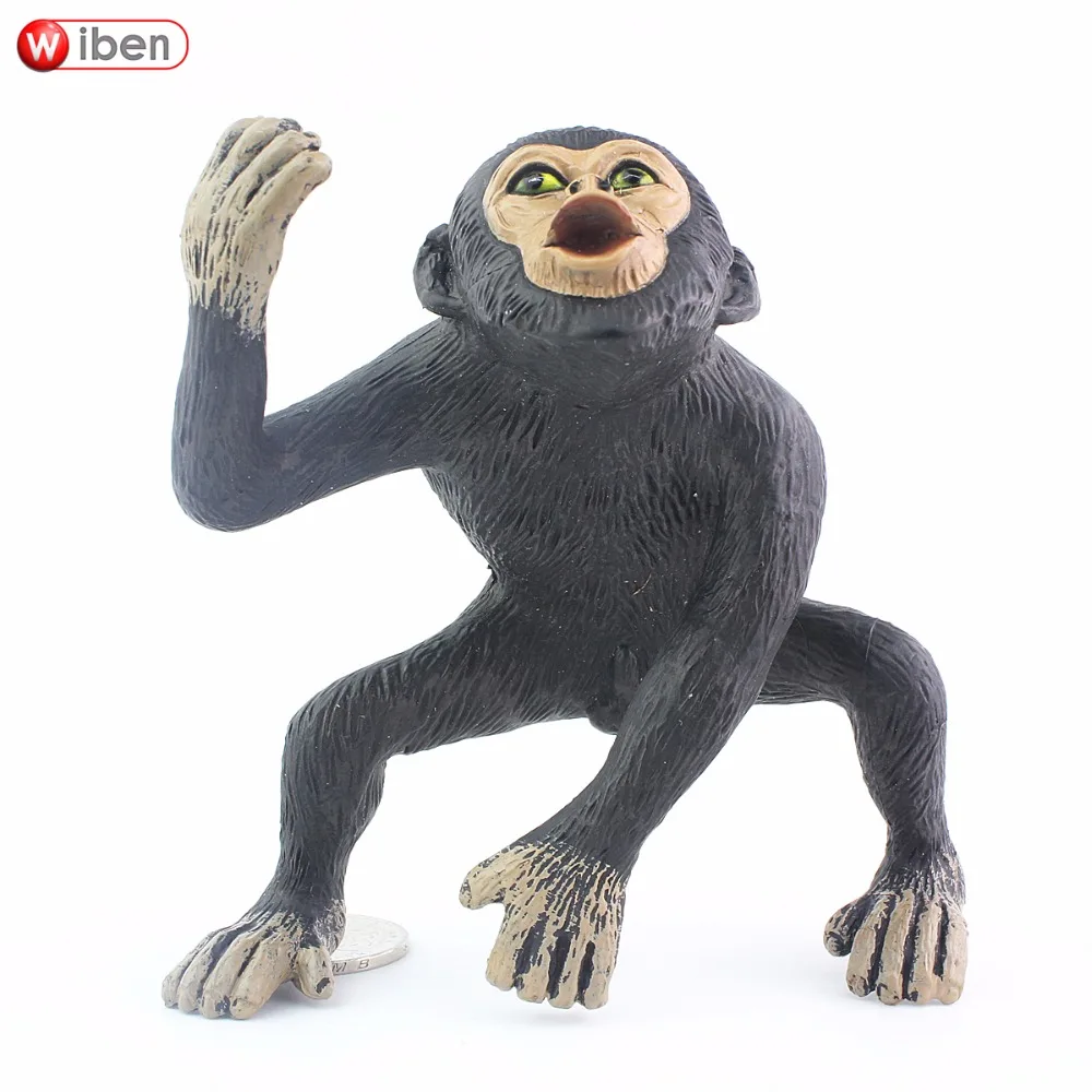 Wiben Monkey Simulation Animal Model Action & Toy Figures Learning ...