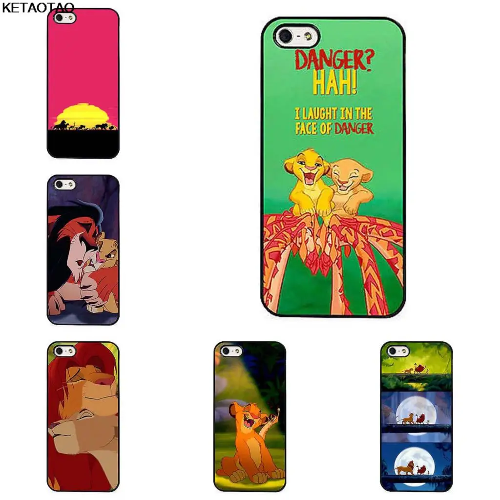 KETAOTAO Lion King Simba Hakuna Matata Phone Cases for Samsung S3 4 5 6 ...