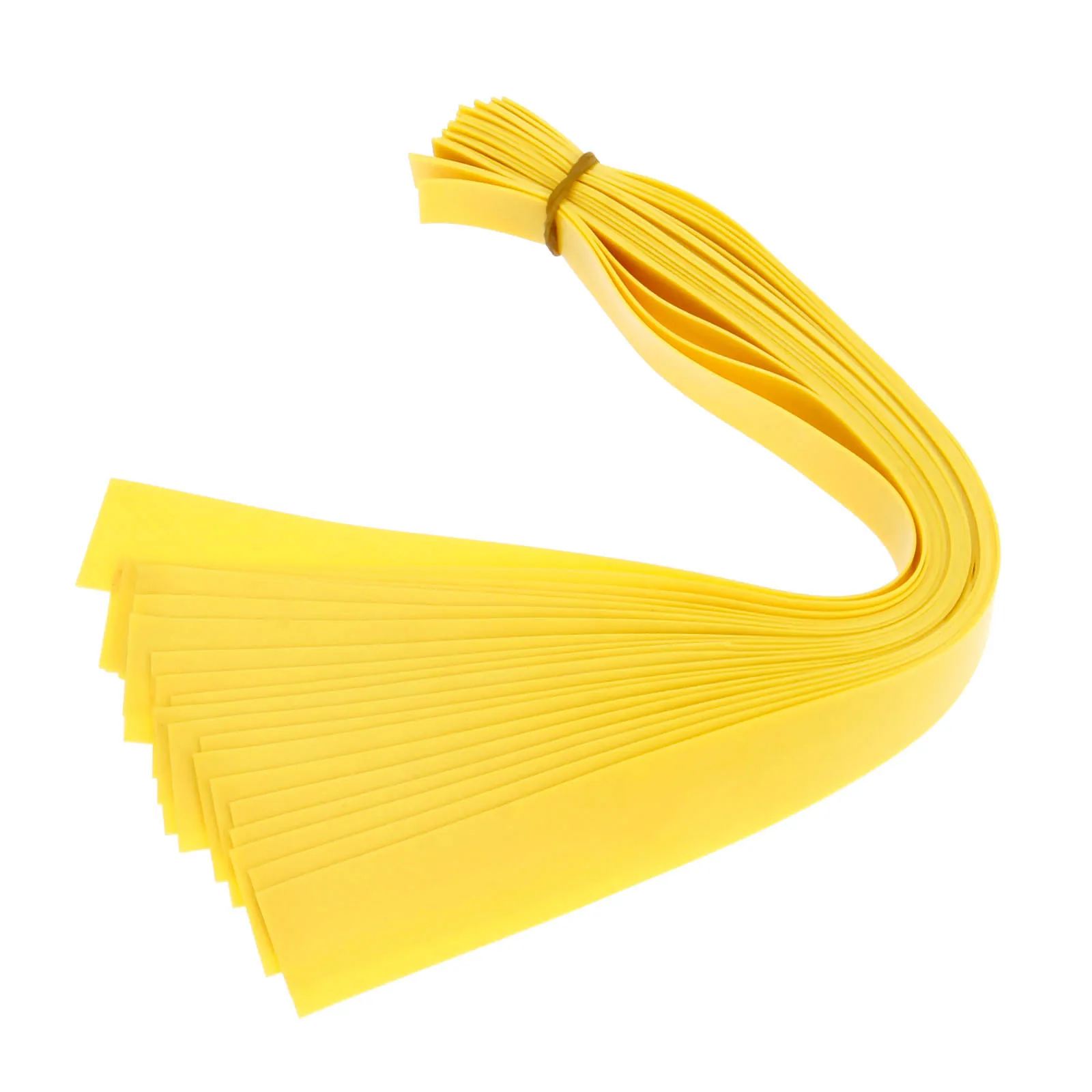 20 Pcs 0.6mm Thickness Slingshot Flat Rubber Bands Elastic Natural ...