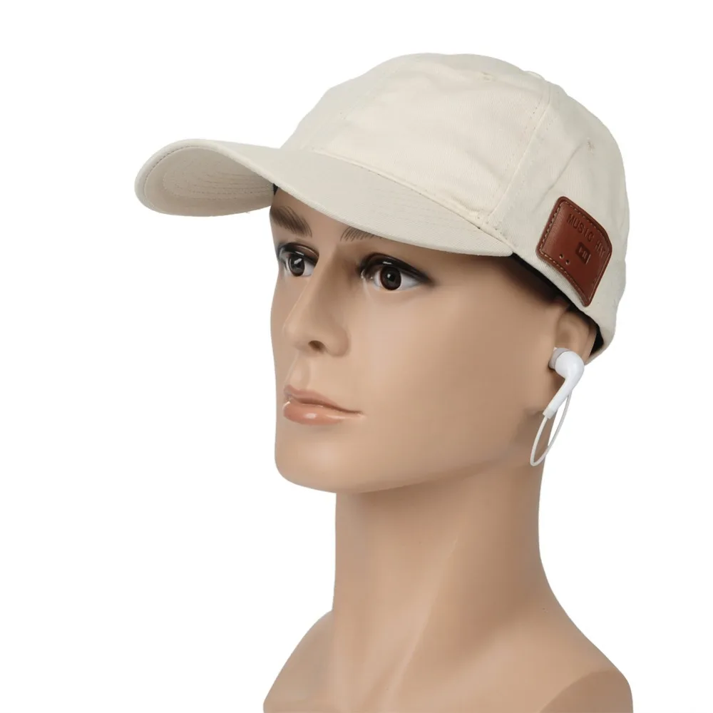 DV Soft Warm Earphone Hat Wireless Headphones Smart Cap baseball ...