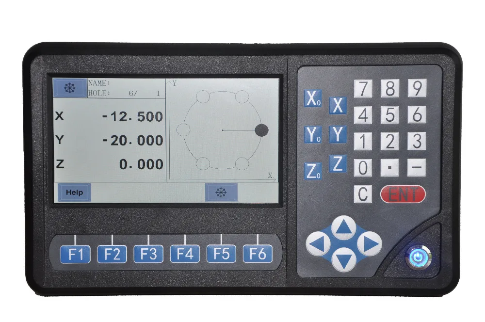 3 Axis Digital Readout Digital Dro For LCD screen With 3 pcs DMR200 and ...