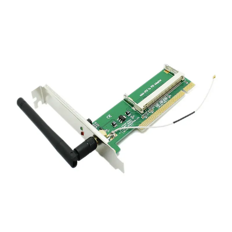 Diewu Mini PCI Wifi wi fi Wireless a/b/g Lan Card to Standard PCI ...