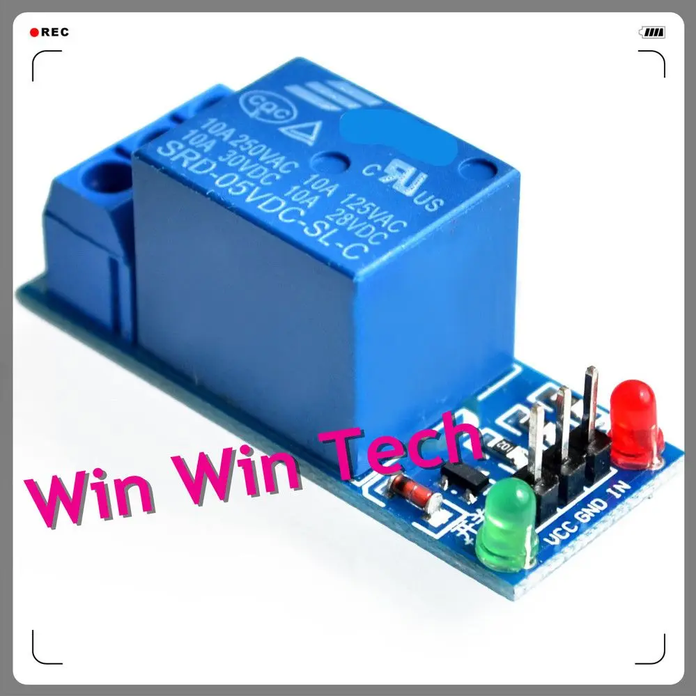 10PCS 1 Channel 5V Relay Module Low level for SCM Household Appliance ...