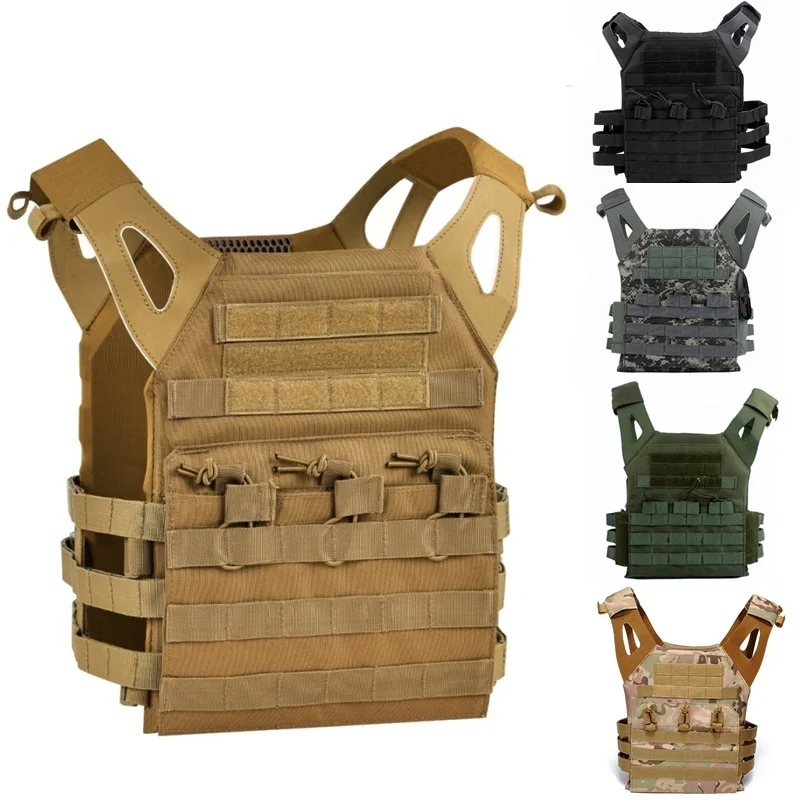 CQC 1000D Molle System JPC Tactical Plate Carrier Combat Vest Hunting ...