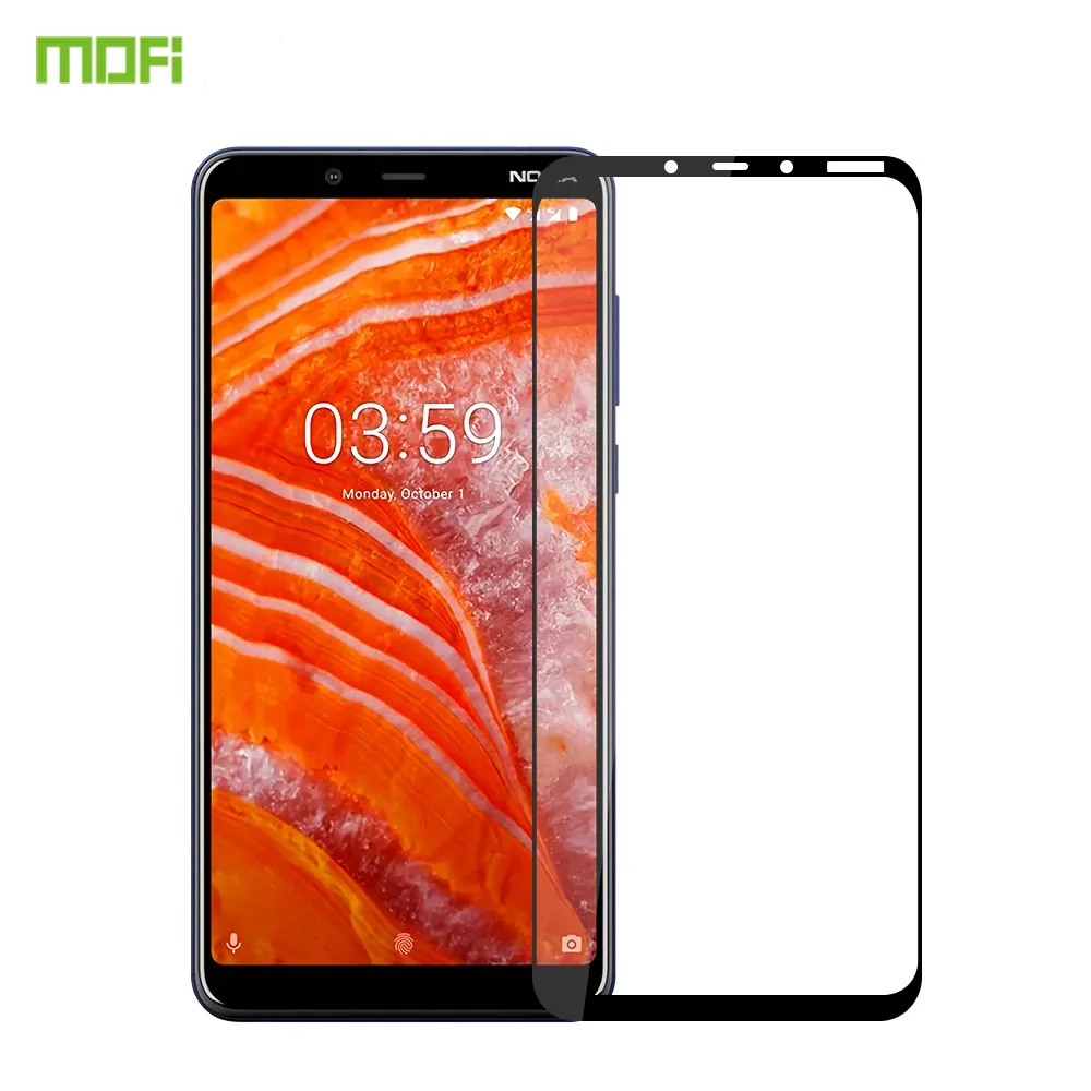 For Nokia 3 1 Plus Glass Tempered 6 0 Inch Mofi Original For Nokia 3 1