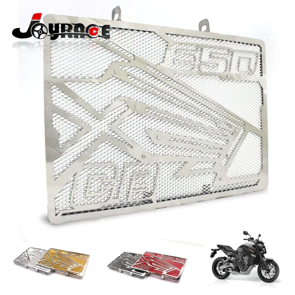 Stainless Steel Motorcycle Radiator Guard Grill Cover Guard for Honda ...