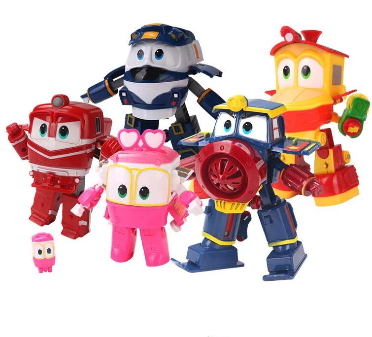 16cm Robot Trains Transformation robot Kay Alf Dynamic Train Family ...