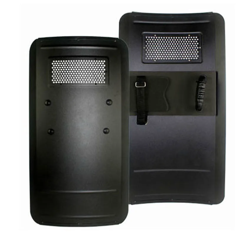 Protective Handheld Shield Aluminium Alloy Shield 90050020mm Explosion Proof Riot Shield In