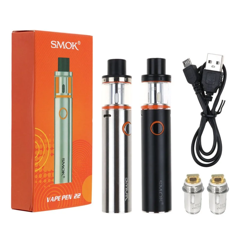 original !! 1650mAh Battery Dual Core Starter VAPE PEN 22 Vape Box Mod ...