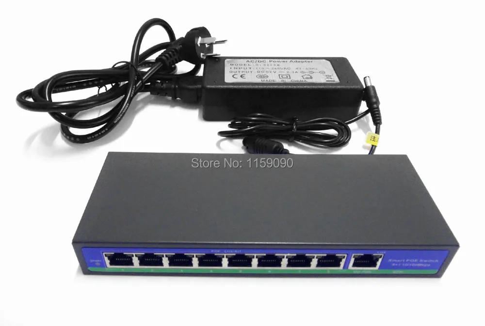 8-port-smart-POE-SWITCH-supply-power-8ch-POE-120W-output-9-PORT-POWER ...