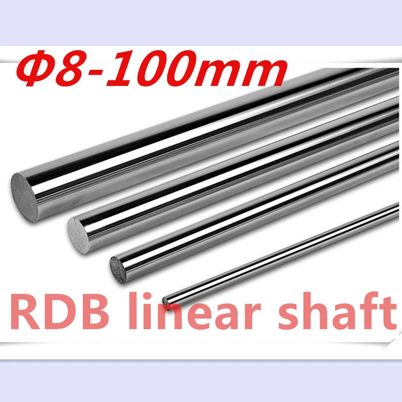 3D printer rod shaft WCS8mm linear shaft L100mm chrome plated linear ...