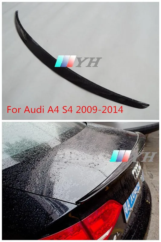 JIOYNG 100%Carbon Fiber Car Rear Wing Trunk Lip Spoilers Fits For Audi ... JIOYNG 100%Carbon Fiber Car Rear Wing Trunk Lip Spoilers Fits For Audi ...
