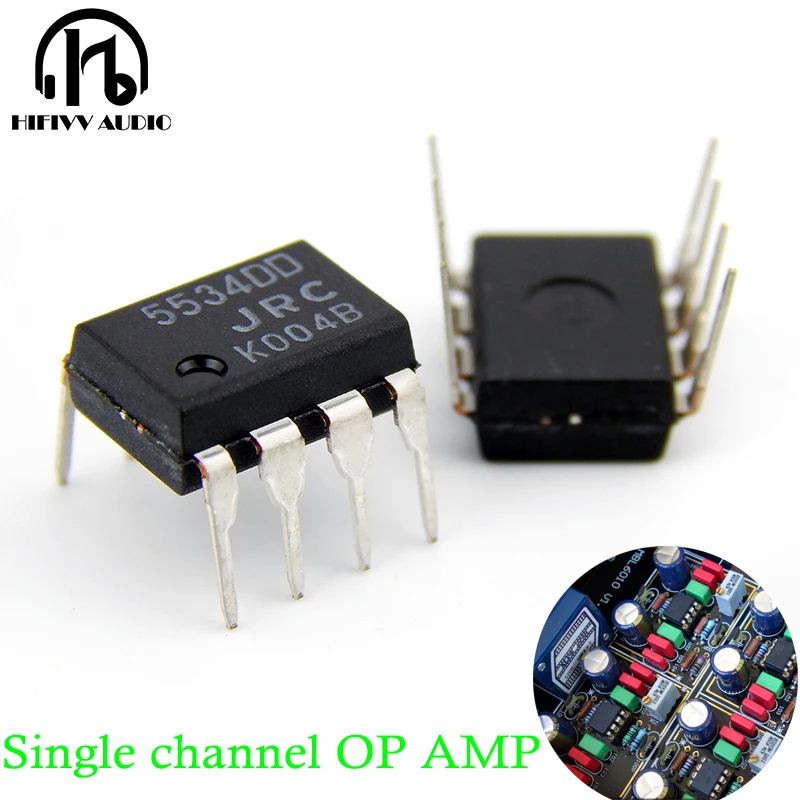 Japan JRC5534DD Single Channel OP AMP For DAC Preamplifier MBL6010 ...