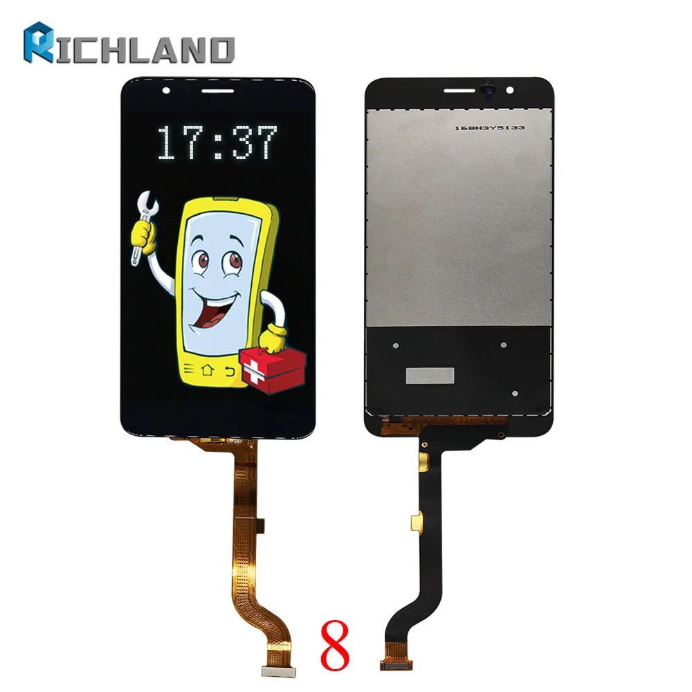 5.2" LCD Display For HUAWEI HONOR 8 LCD Screen Touch Digitizer Assembly ...