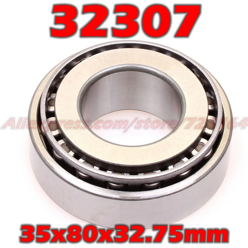 35x80x32.75 Mm Tapered Roller Bearings 32307 7607e Hr32307j 32307jr ...