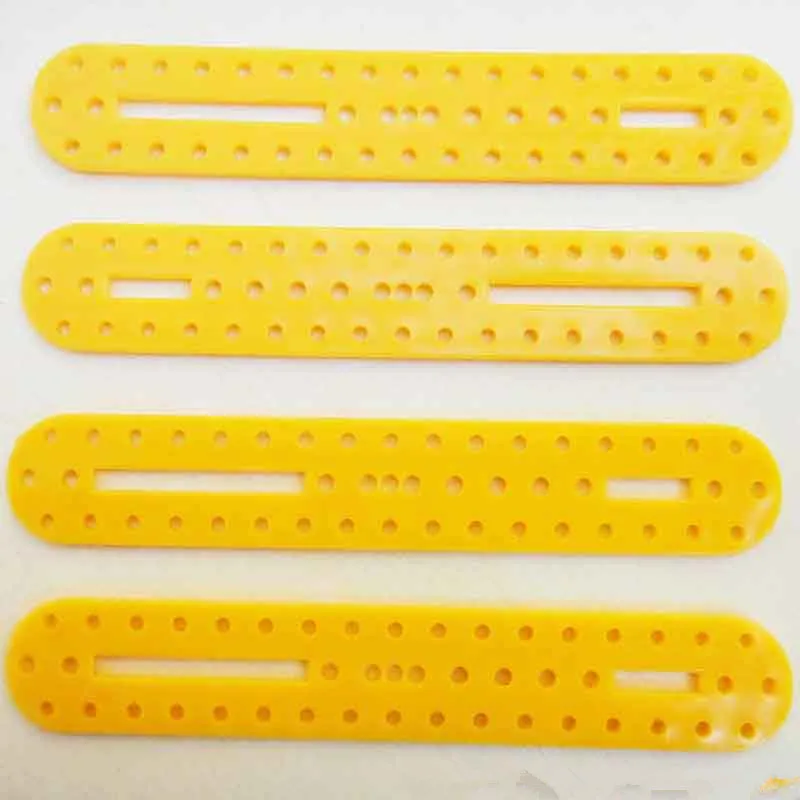 4pcs J556b Yellow Color Multi holes Plastic Connect Rod Model Making ...