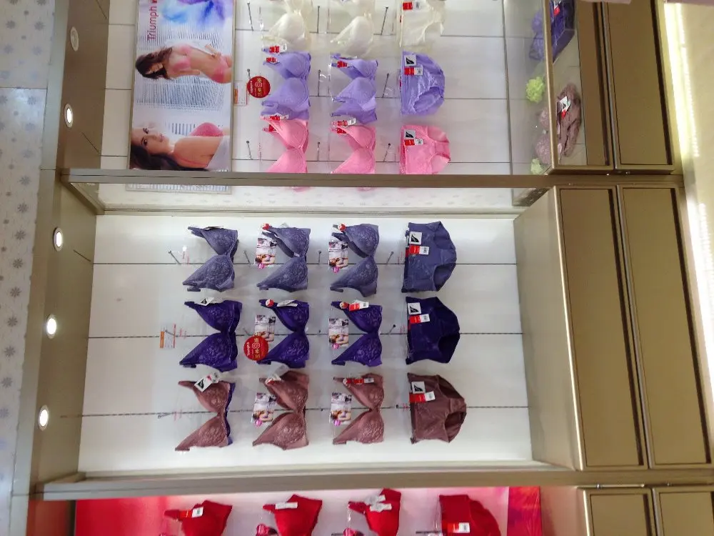 retail store furniture /customzid underware panel /cabinets ,underwear ...