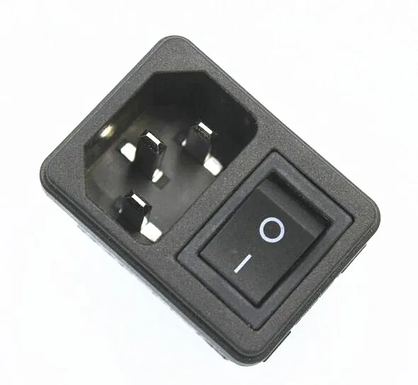 Generic-10PCS-LOT-Male-AC-Power-Cord-Socket-Connector-Receptacle-Inlet ...