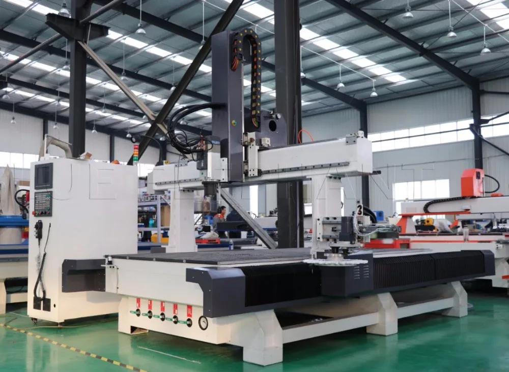 Blue Elephant 1500x3000mm Bed 4 Axis CNC Router/ Carousel Type ATC Wood ...