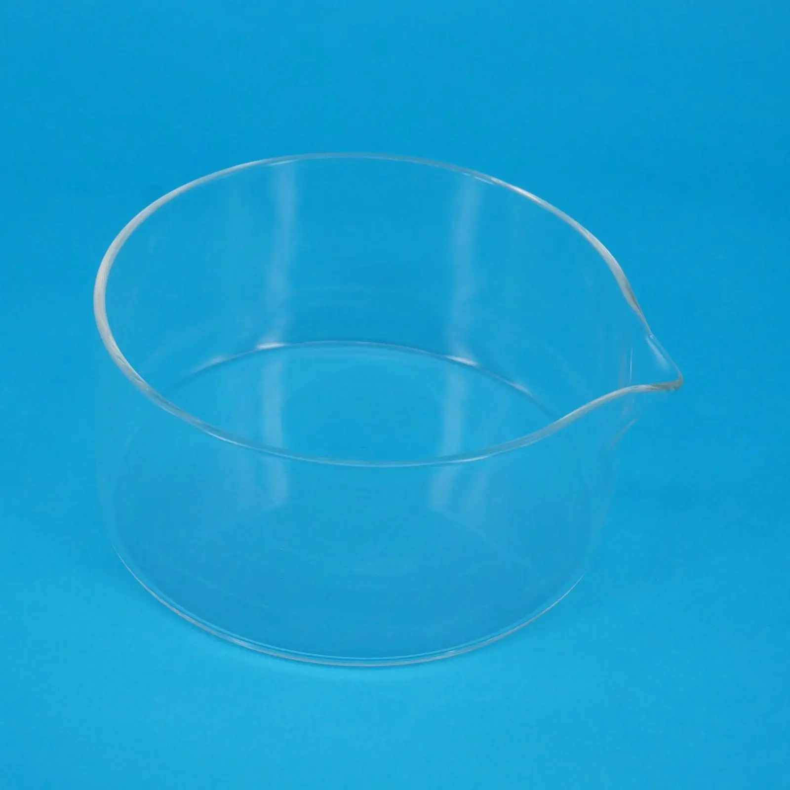 125mm Lab Glass Crystallizing Dishes With Spout Crystallization ...