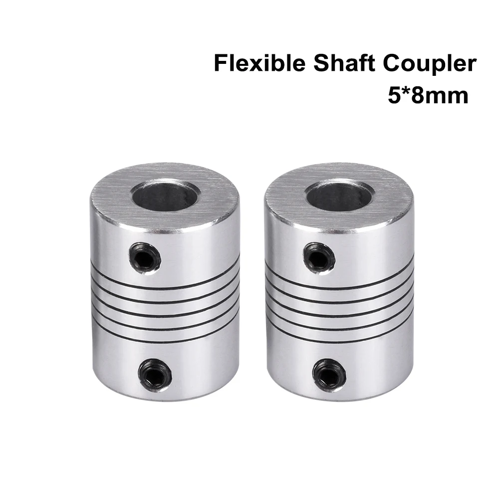 Flexible Shaft Couplings 5mm x 5mm x 25mm Flexible Rep Rap Mendel 3D ...