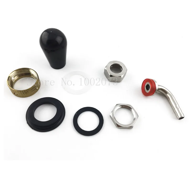 Adjustable Beer Tap Faucet Flow Control with 100mm Long Shank Tap Kit ...