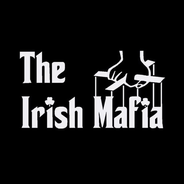 14.2CM*7.5CM Creative THE IRISH MAFIA Funny Vinyl Sticker Accessories ...