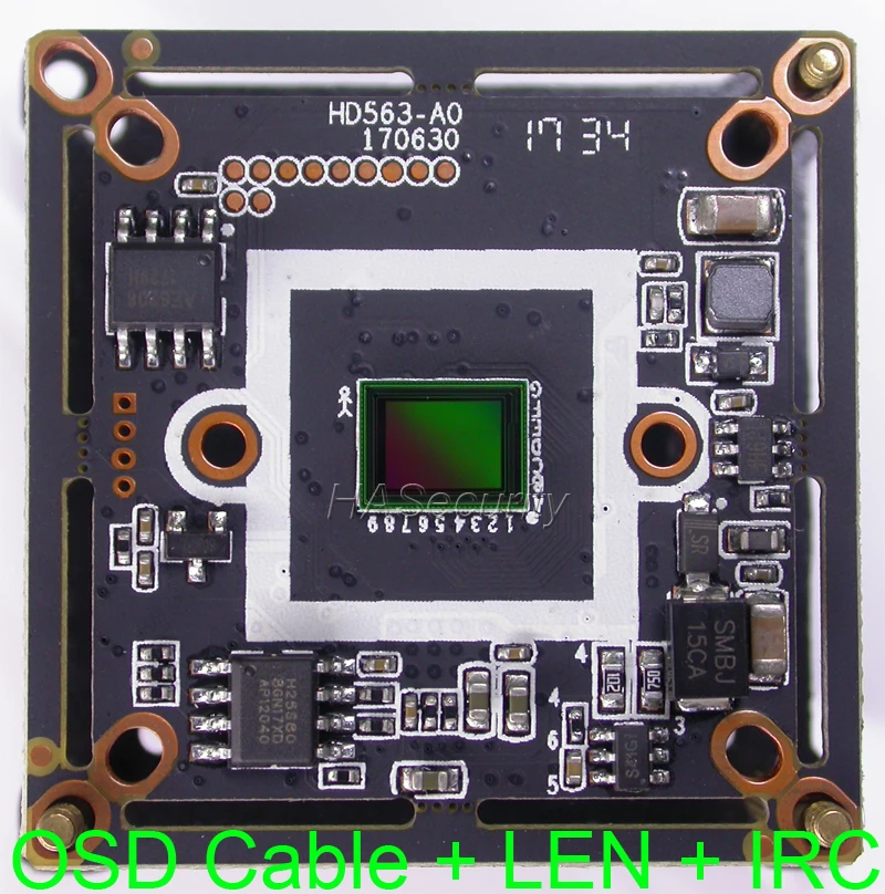 5.0mp Ahd 1/2.7" Smartsens Sc5035 Cmos + Fh8550m Cctv Camera Module Pcb ...