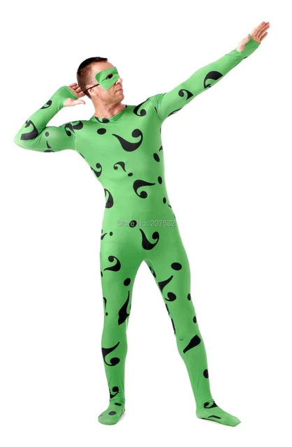 Jim Carrey Riddler Costume